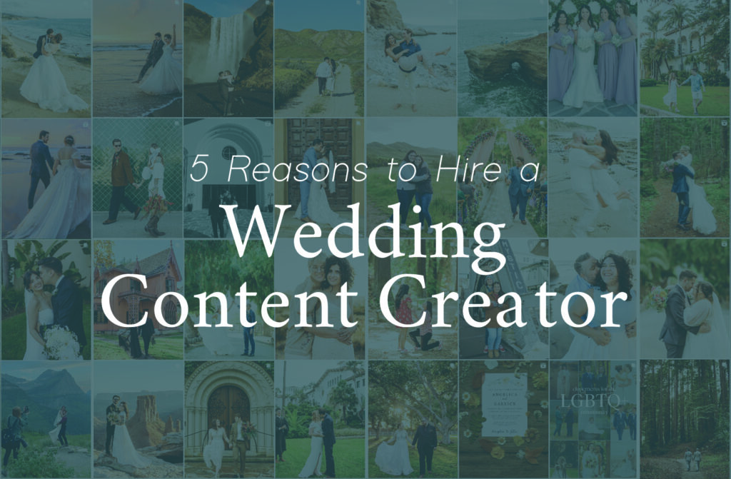 5 Reasons to Hire a Wedding Content Creator | Allie Dearie Photography